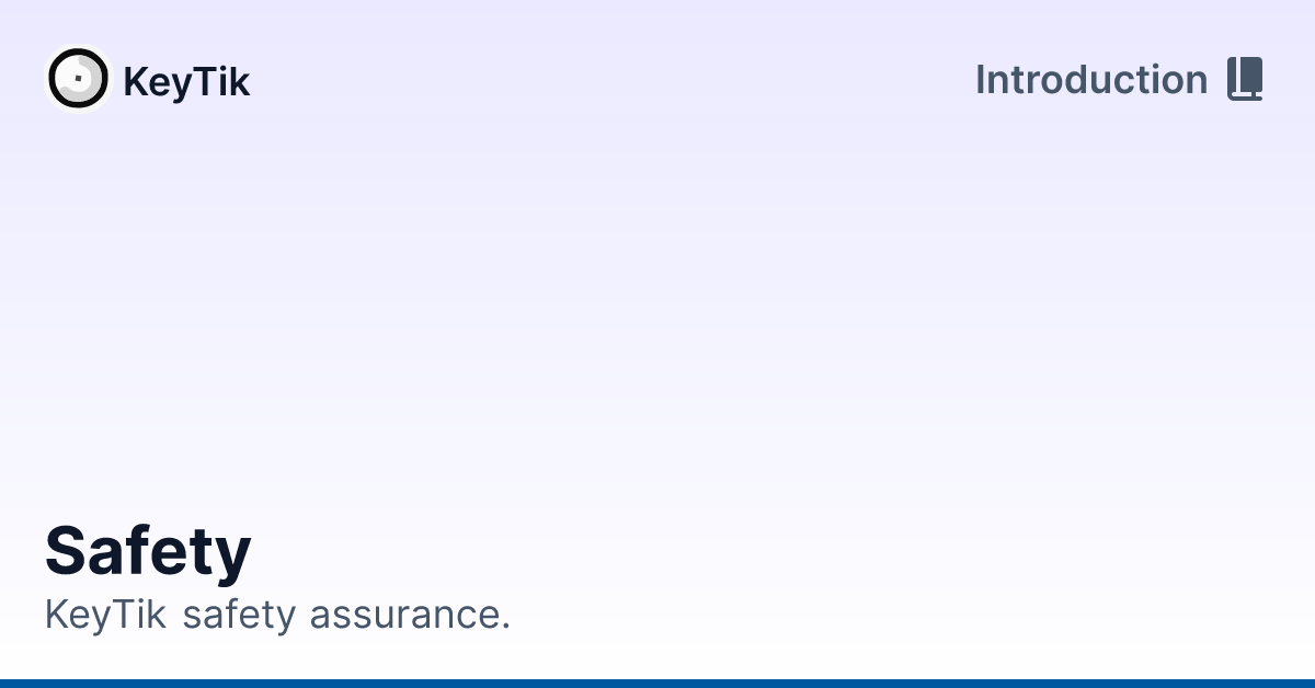 Safety | Introduction