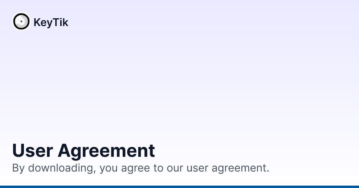User Agreement | Term & Policies